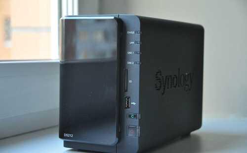 Сетевое хранилище (NAS) Synology DS212