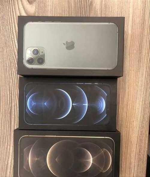 Коробка от iPhone 11 12 Pro и Pro Max ростест