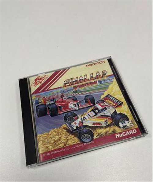 Игра Final Lap Twin на NEC PC Engine Core Grafx