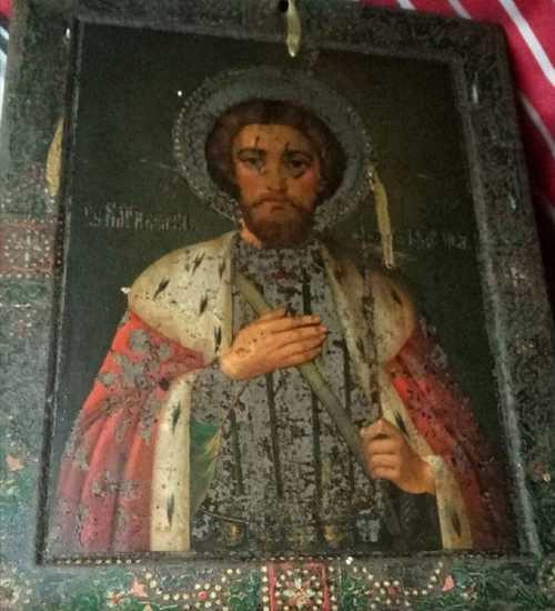 Икона Святой благоверный князь Александр Невский