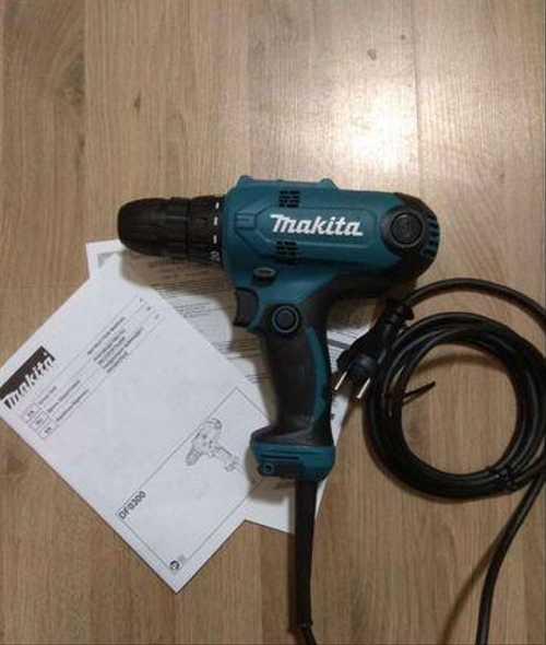 Дрель шуруповёрт Makita df0300 сетевой, 56Нм