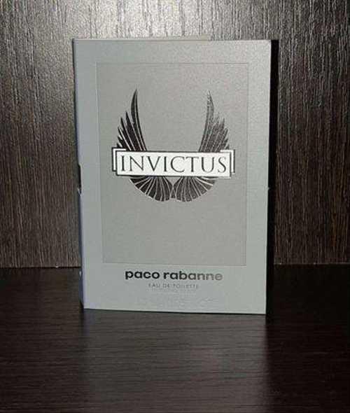 Пробник туалетной воды Paco Rabanne Invictus 1.5ml