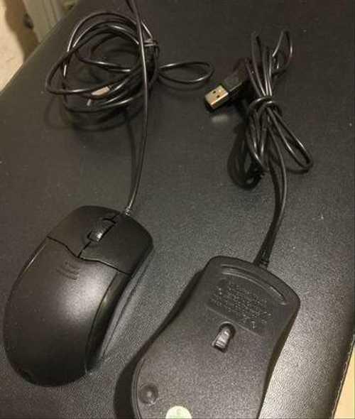 Мышь оптическая и клавиатура USB