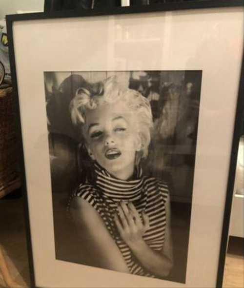 Постер с Мэрилин Монро плюс рамка IKEA