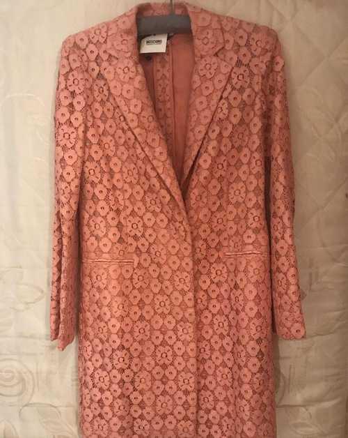 Пальто легкое moschino р.44(российский), новое