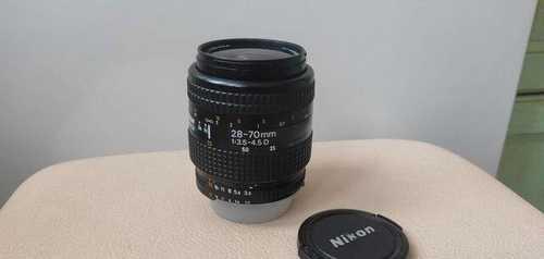 Nikon AF 28-70mm f/3.5-4.5 D