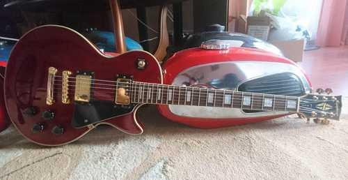 Epiphone Elite Les Paul Custom 2005 Wine Red Korea