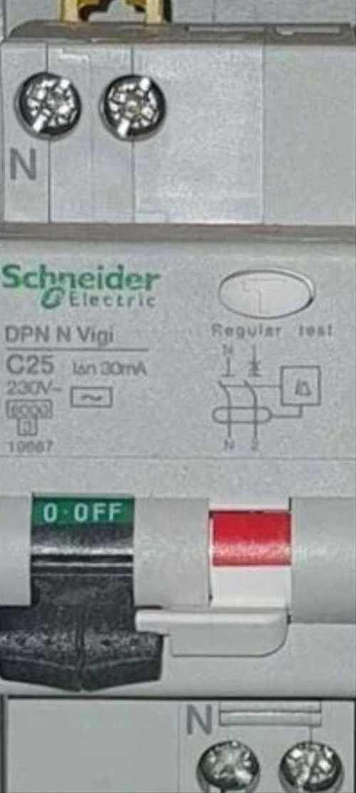 Автоматический выключатель Schneider electric DPN