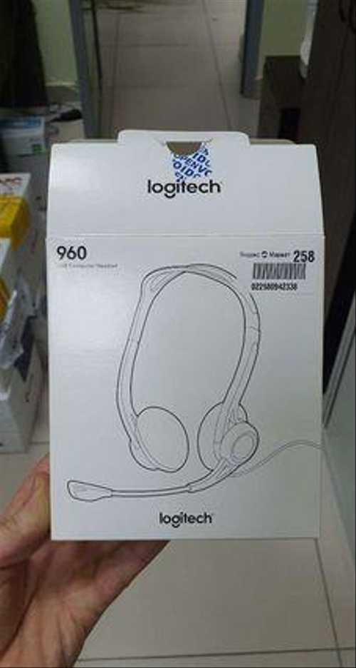 USB гарнитура logitech 960 USB
