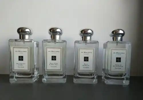 Jo Malone Poppy&Barley, Peony&Blush suede, Blackbe