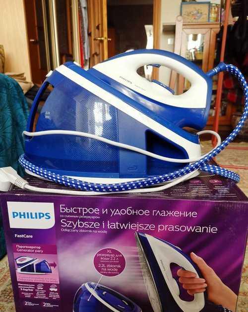 Утюг с парогенератором Philips GC7703/20 Fast Care