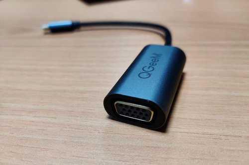 Кабель, переходник USB Type-C 3.1 - VGA (D-SUB)