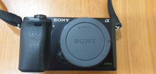 Sony alfa 6000 body, black