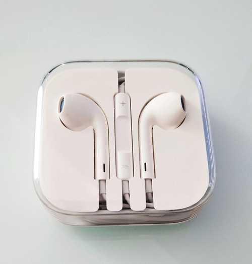 Наушники Apple Earpods (новые, не использовались)