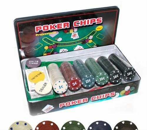 Набор для покера Holdem Lite 300 фишек