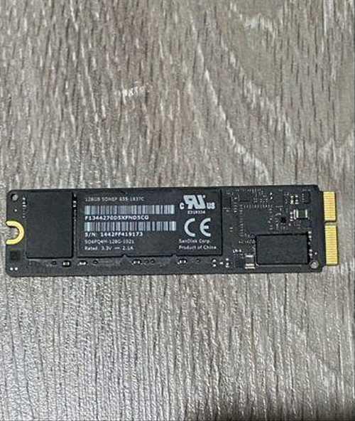 Ssd 128gb macbook air оригинал