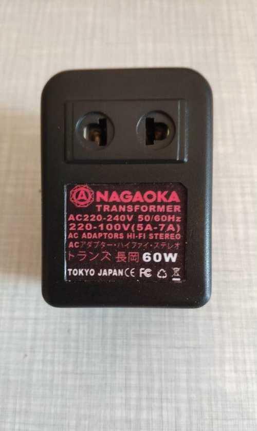 Понижающий трансформатор 220/100в Nagaoka