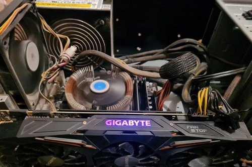 Видеокарта gigabyte GTX1070 G1 Gaming