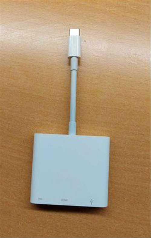 Адаптер Apple type С Digital AV MUF82ZM/A A2119