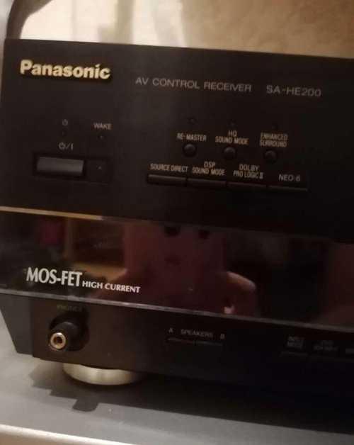 Ресивер panasonic sa-he200