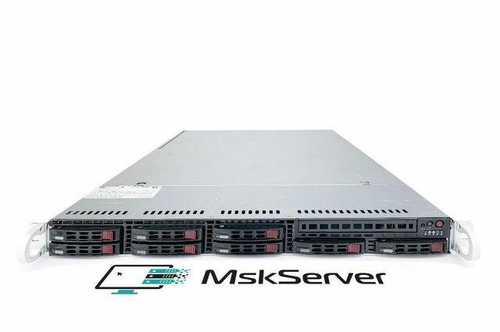 Сервер Supermicro 1027R-72rftp 2x E5-2643v2 128Gb