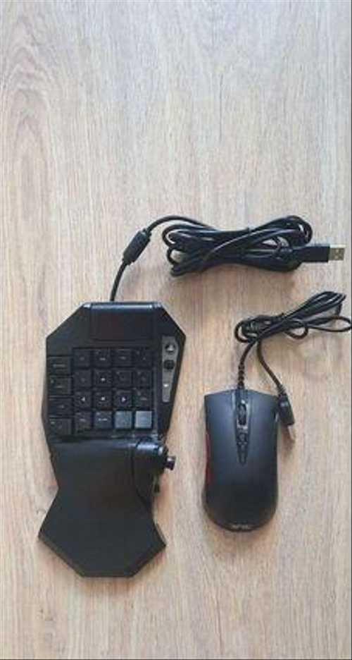 Игровая клавиатура и мышь Hori tac pro для ps4 / p
