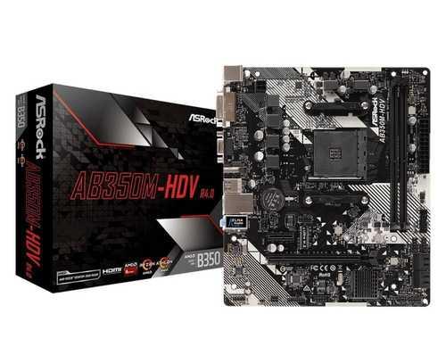 Материнская плата Asrock AB350M-HDV R4.0