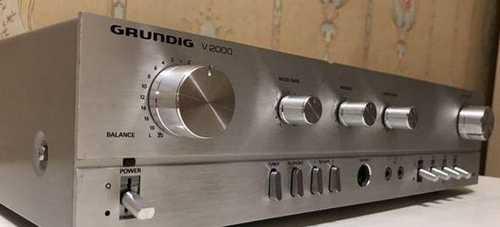 Усилитель Grundig V-2000 (Germany)