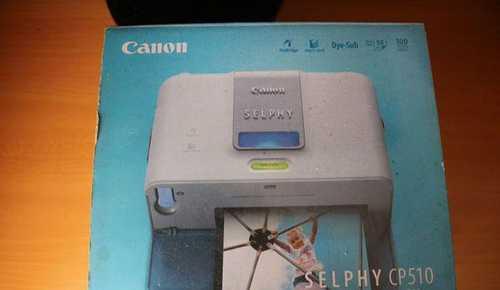 Фотопринтер Canon selphy CP510