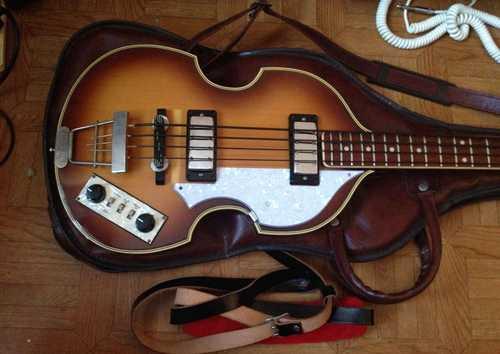 1975 Greco Violin Bass VB500 Япония с чехлом