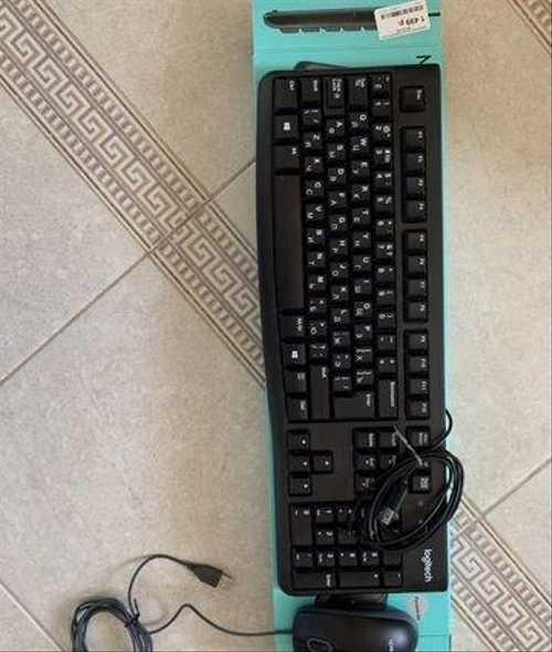 Клавиатура, мышь Logitech Desktop MK120 USB