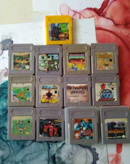 Картриджи Gameboy Original (EUR)