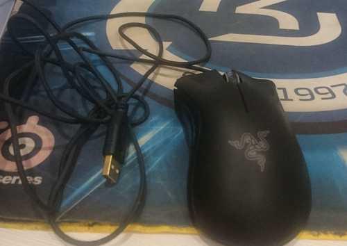 Игровая мышь razer deathadder chroma