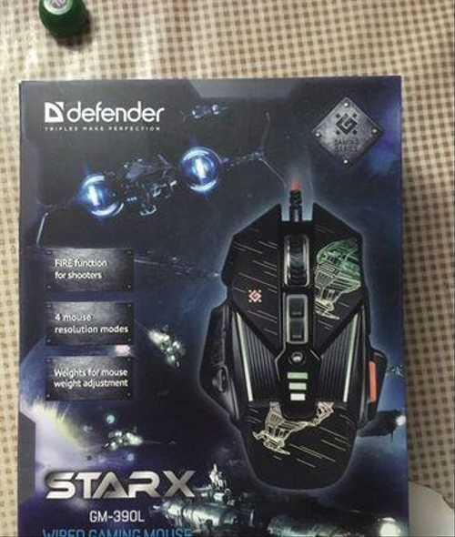Игровая мышь Defender starx GM-390L | Festima.Ru - Мониторинг объявлений