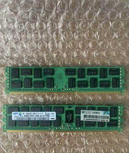 Серверная регистровая память rdimm DDR3 PC3 4gb 4г