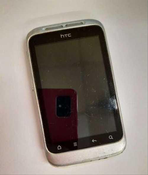 Телефон HTC Wildfire белый, на запчасти