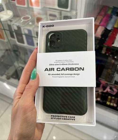 Чехол K-DOO Air Carbon для iPhone 11
