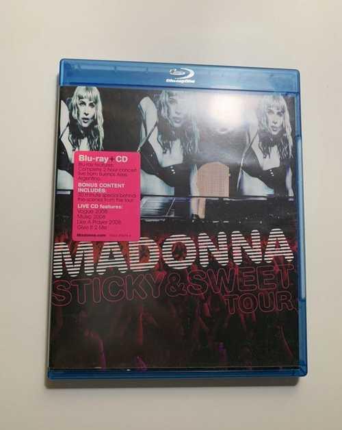 Madonna Sticky & Sweet Tour’ blu-ray/CD