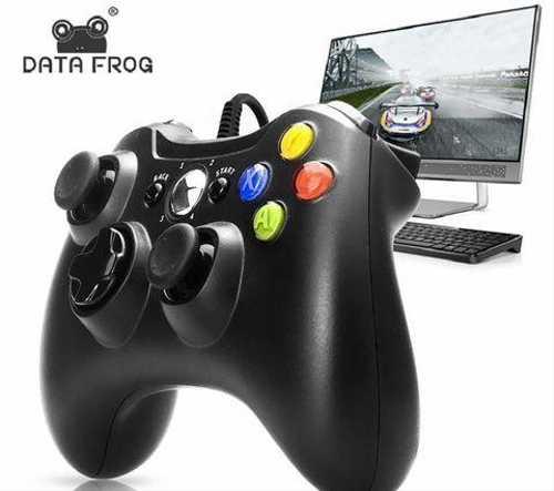 Проводной Джойстик новый для xbox 360 slim