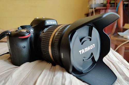 Nikon d5100, объектив Tamron SP 17-50 f/2.8