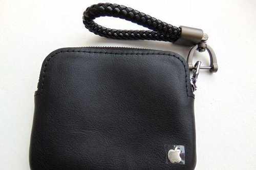 Картхолдер-кошелёк чехол для наушников Apple