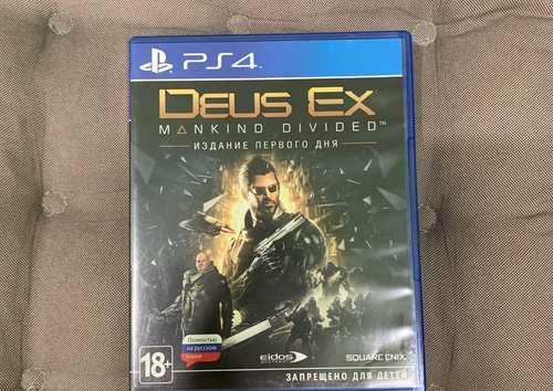 Deus Ex Mankind Divided издание первого дня