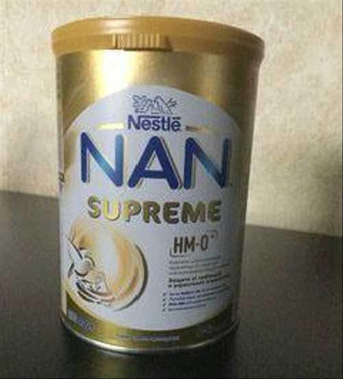 Молочная смесь NAN Supreme с 0 до 12 мес