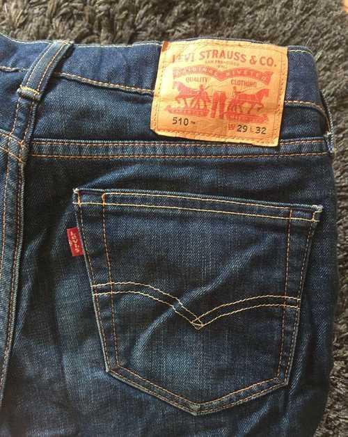 Джинсы Levi's 510 оригинал