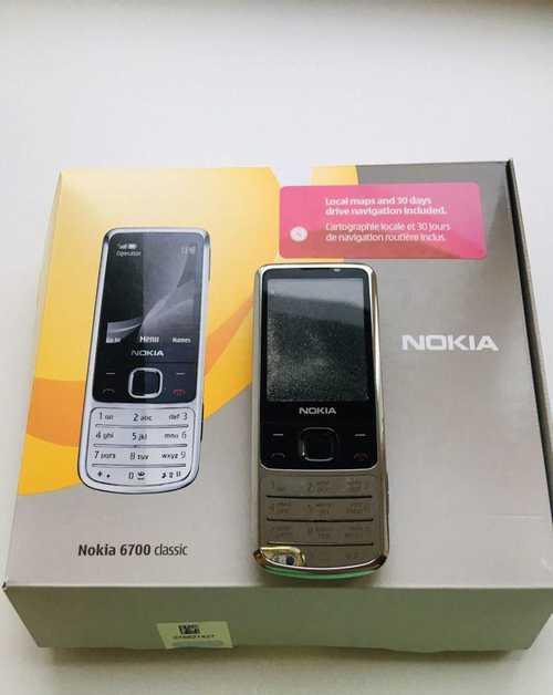 Телефон Nokia 6700 оригинал с коробкой
