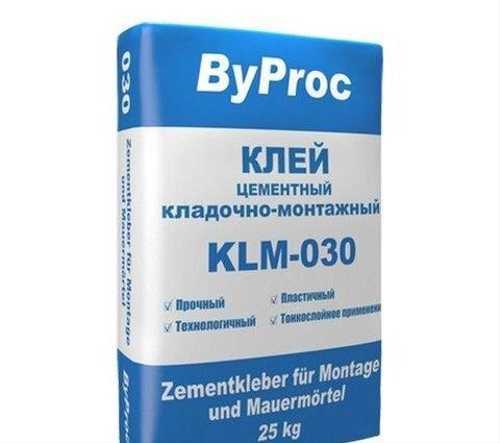 Клей кладочно-монтажный ByProc KLM-030 25 кг