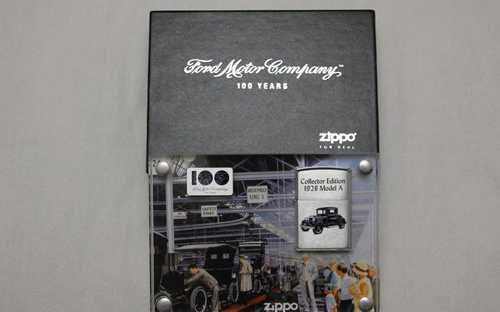 Zippo Ford Motor Company 100 Years Limited Edition
