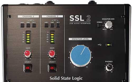 SSL 2 USB аудио интерфейс