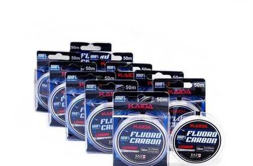 Fluoro-carbon kaida прозрачная 50м 0.250мм