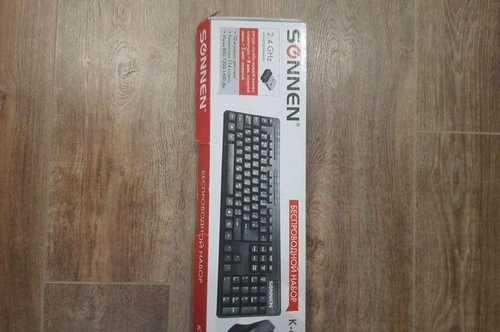 Беспроводной набор клавиатура и мышь sonnen K-618